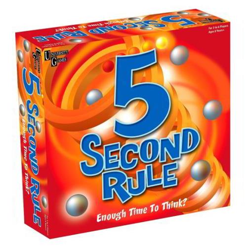 5 Second Rule Board Game - from who what why