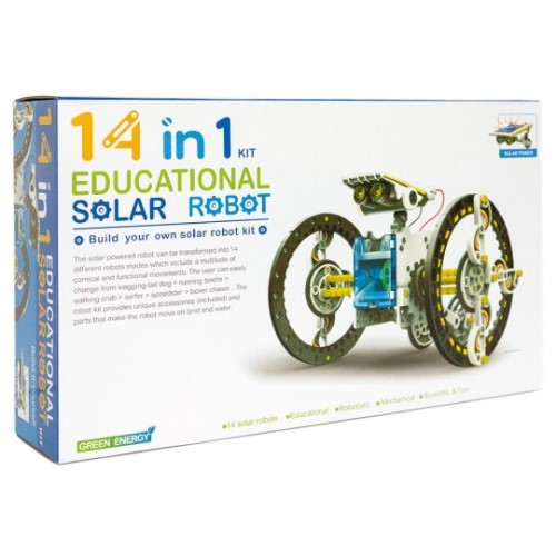 Solar Robot 14 in 1 Kit - from who what why