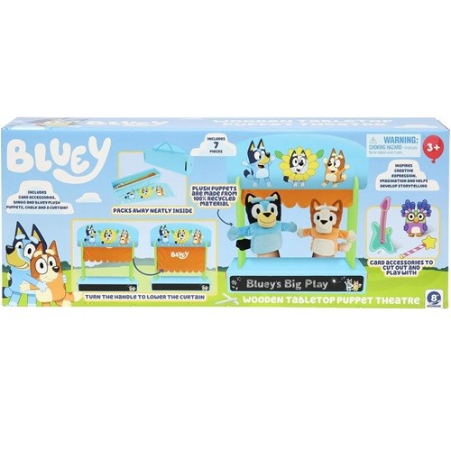 Bluey Puppet Theatre - from who what why