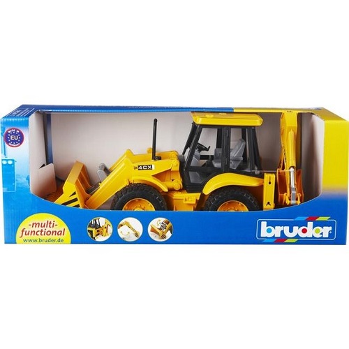 Backhoe Loader 4CX JCB - Bruder 02428 - from who what why
