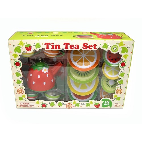 Tea Set Tin - Fruit - from who what why