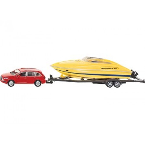 Car with Motor Boat - Siku 2543 - from who what why premier educational ...